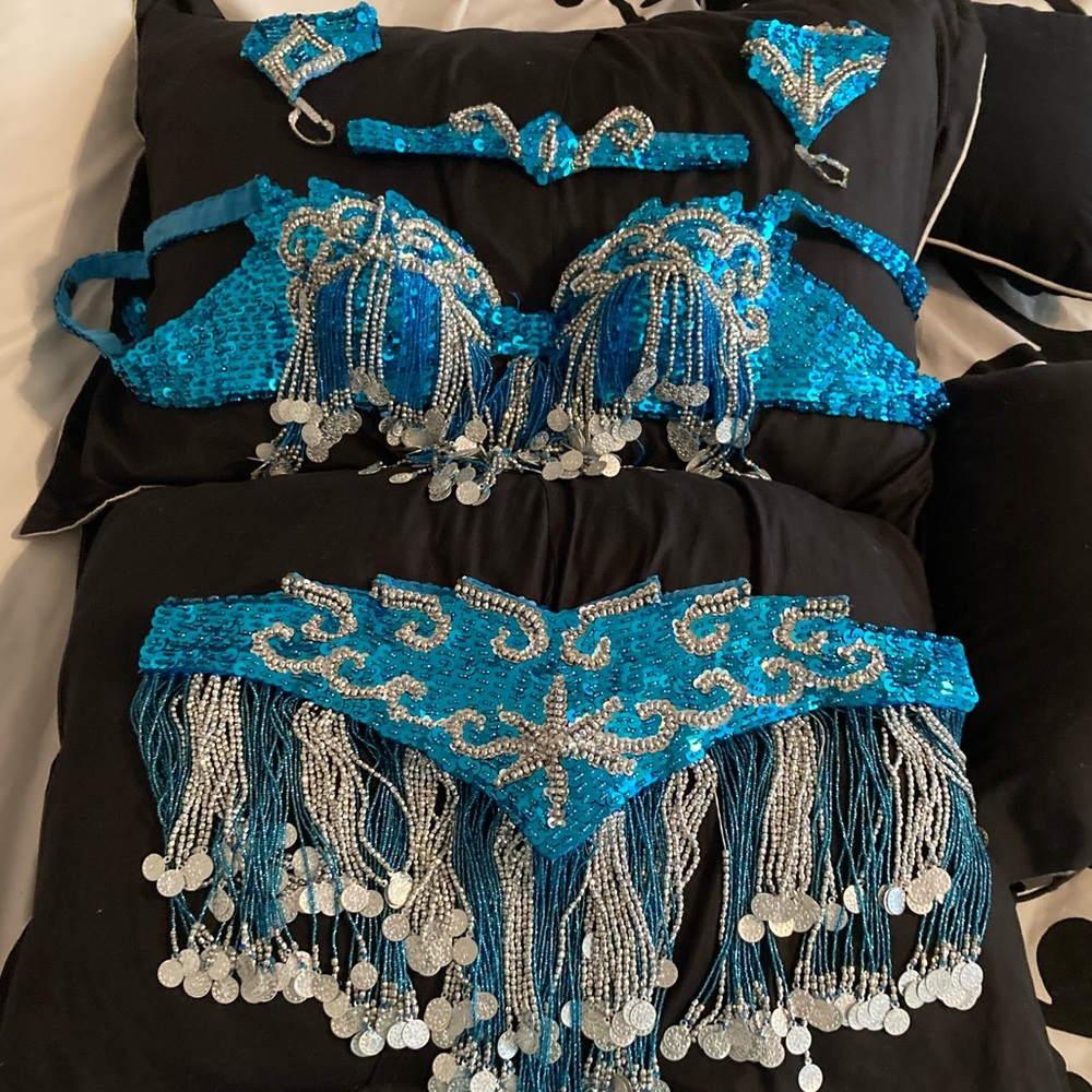 Professional Belly Dancing Costume - Gem